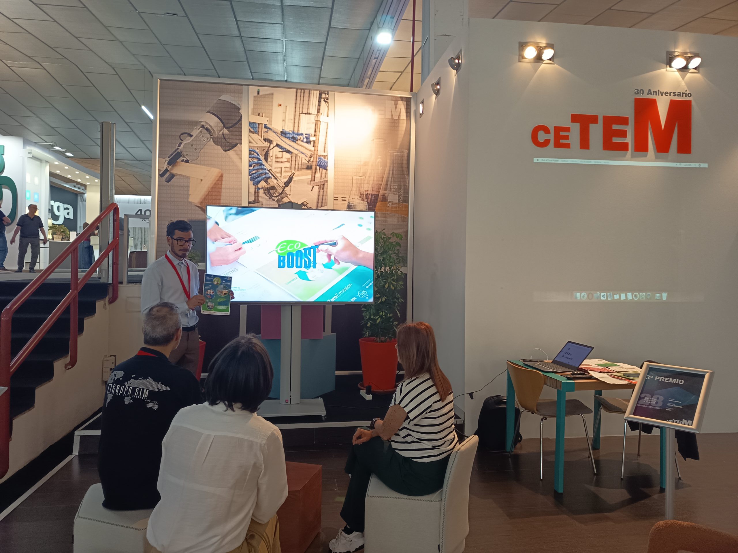 CETEM presenta el proyecto ECOBOOST en la Feria del Mueble de Yecla | Cetem